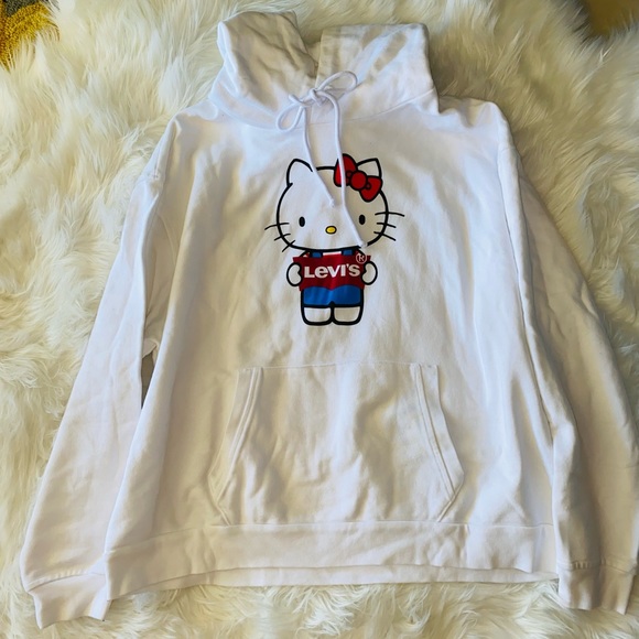 Hello Kitty | Sweaters | Hello Kitty X Levis Hoodie | Poshmark